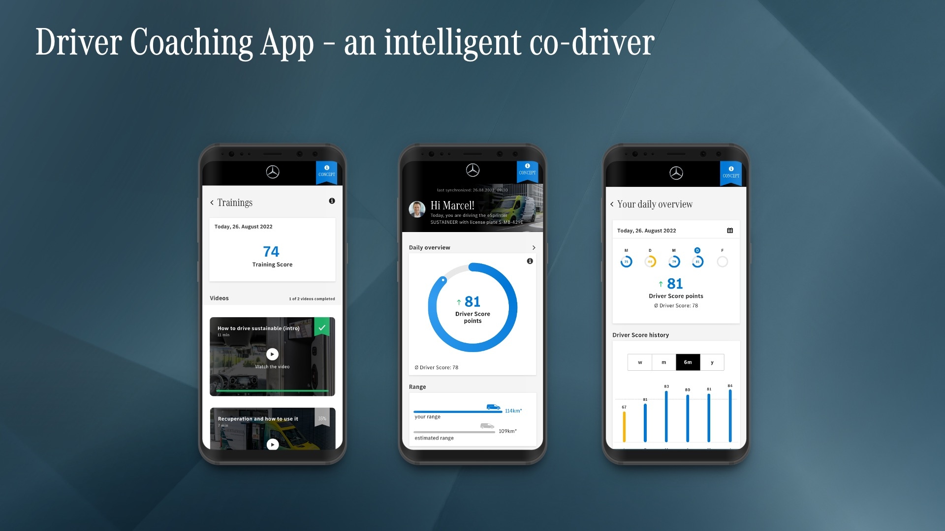 Driver Coaching App of WITTE:digital